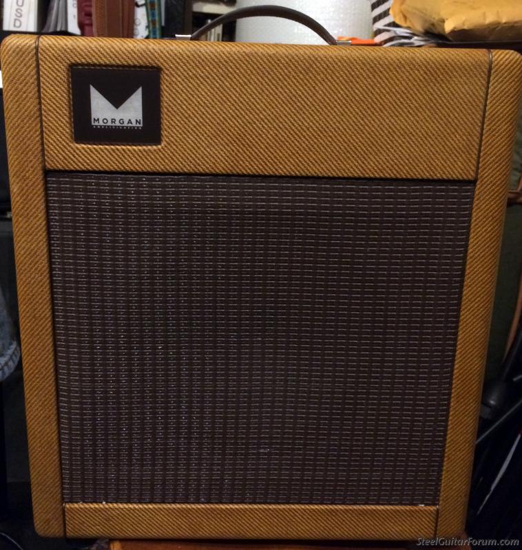 Morgan PR12 combo amp PLEASE CLOSE : The Steel Guitar Forum