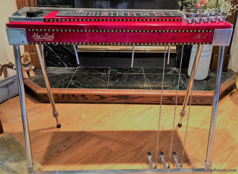 Sho Bud Pro One , RED 3x4, pending payment : The Steel Guitar Forum