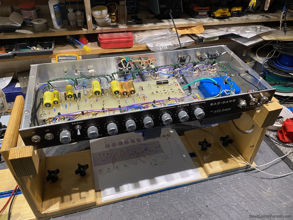 Introducing my latest amp design, Bad-Dawg by p2pAmps - The Steel ...